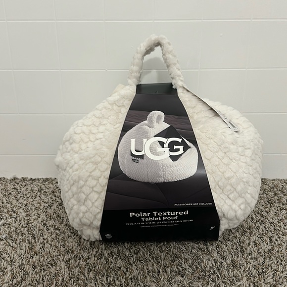 UGG | Other | Ugg Polar Textured Tablet Pouf | Poshmark